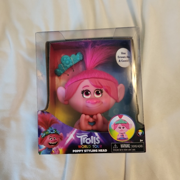 Trolls | Toys | Trolls World Tour Poppy Styling Head New In Box | Poshmark